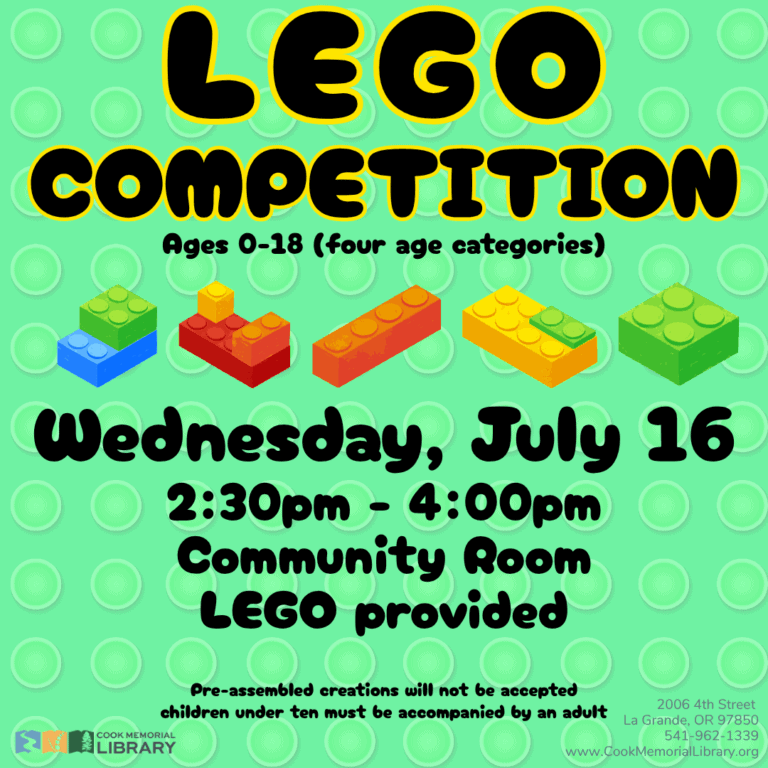 Welcome to Cook Memorial Library!