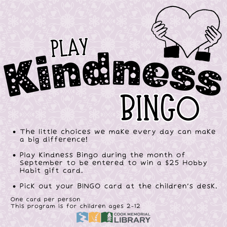 Welcome to Cook Memorial Library!